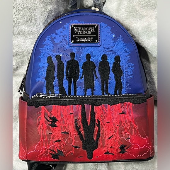 Loungefly | Bags | Nwt Netflix Stranger Things With The Upside Down Shadows Mini Backpack | Poshmark